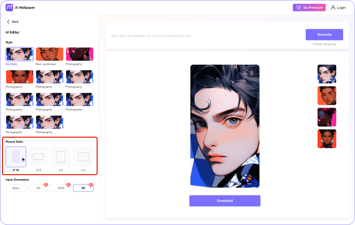 Desktop Wallpaper Creator Online